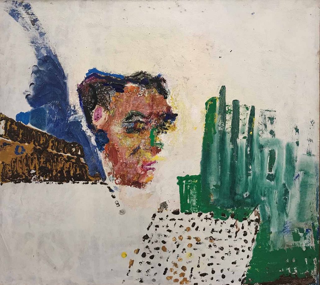 J.G. (Job) Hansen - Ab Knol, pratende man | Galerie LYTS